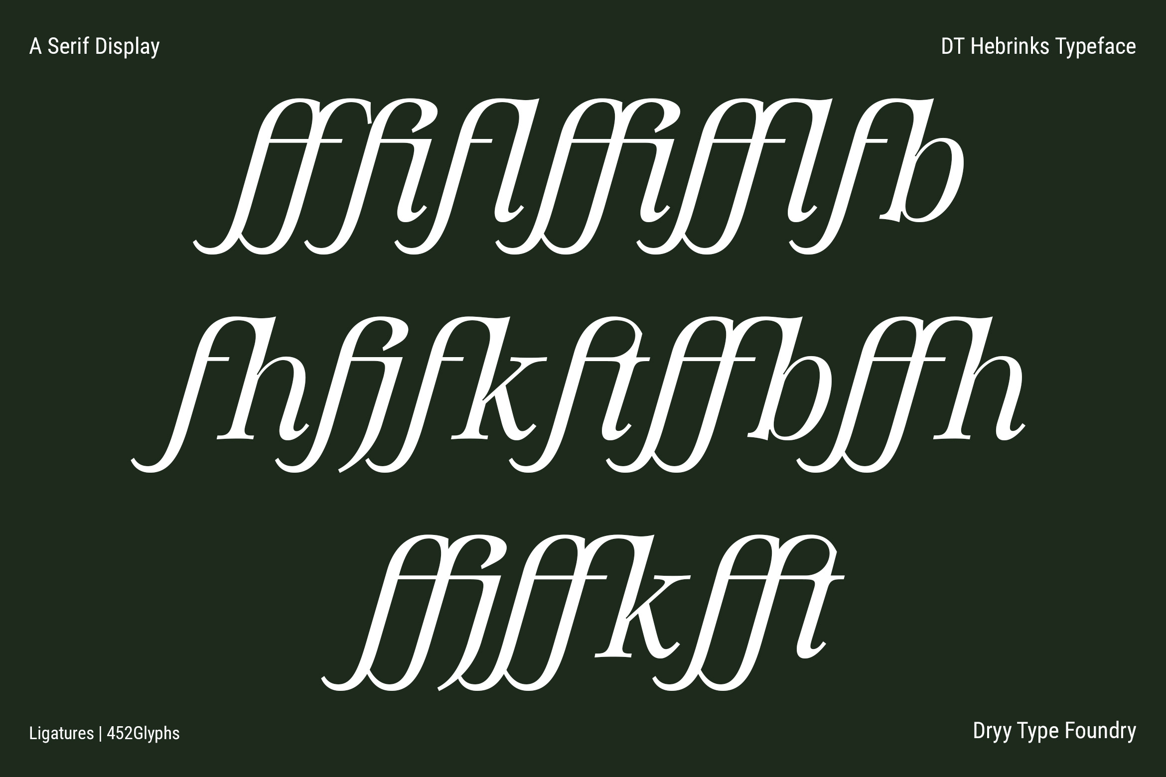 DT Hebrinks Typeface, Fonts | GraphicRiver